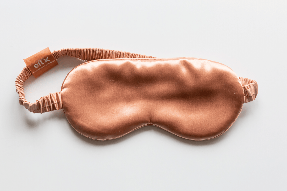 ROSE GOLD SLEEP MASK | Pura Silk